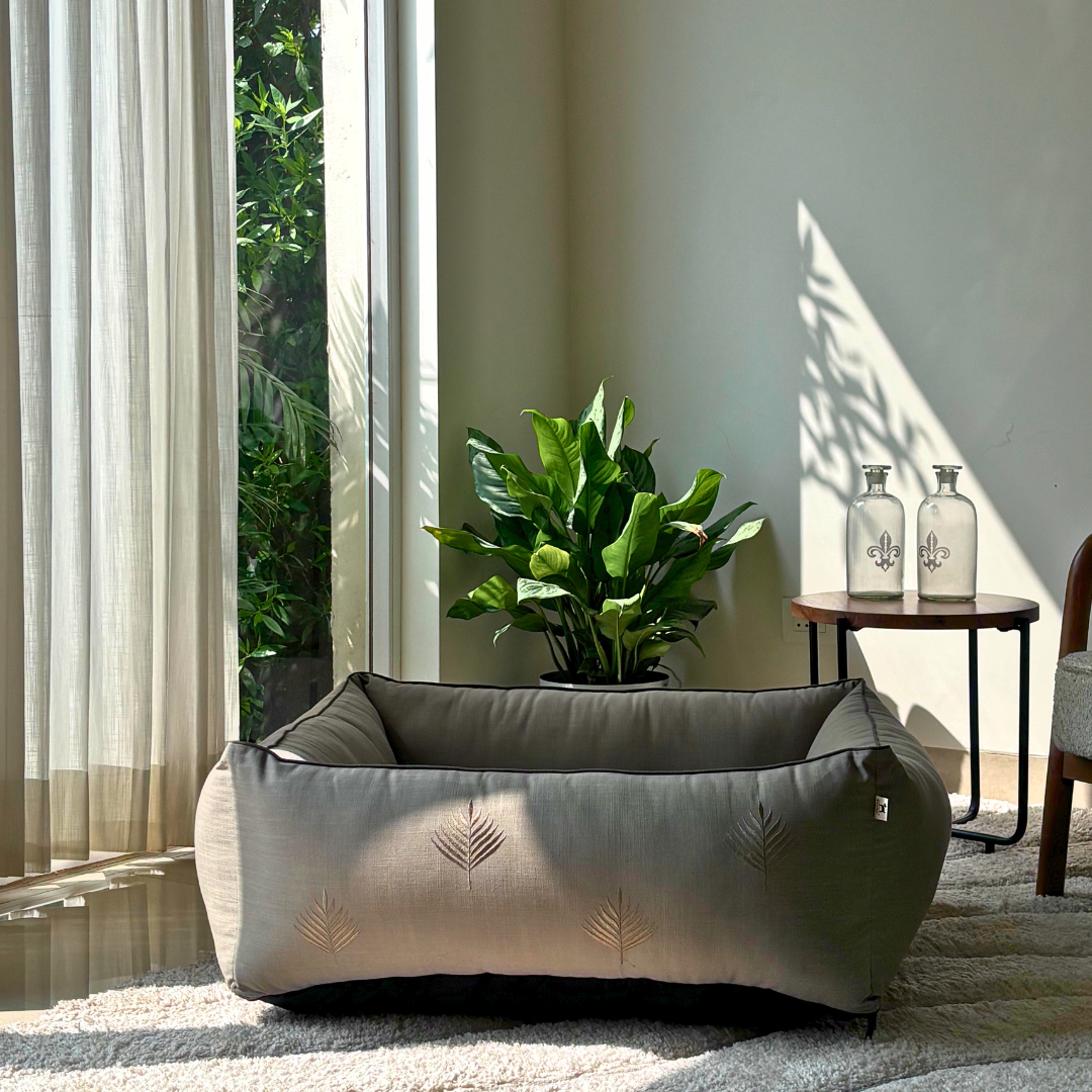 Washable dog beds online Dubai | Luxury Dog Beds by PoochMate UAE